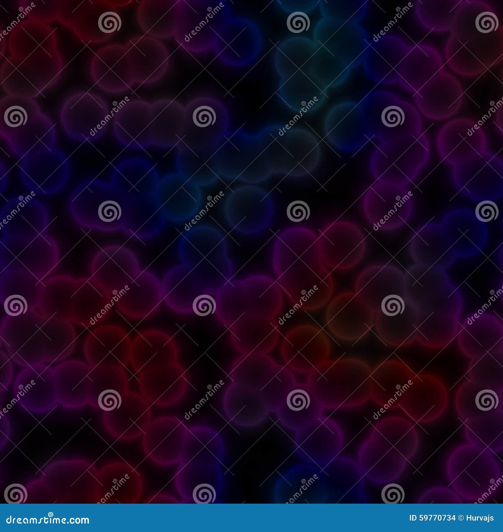 Abstract Bacteria Cells Seamless Texture or Background Stock Photo ...