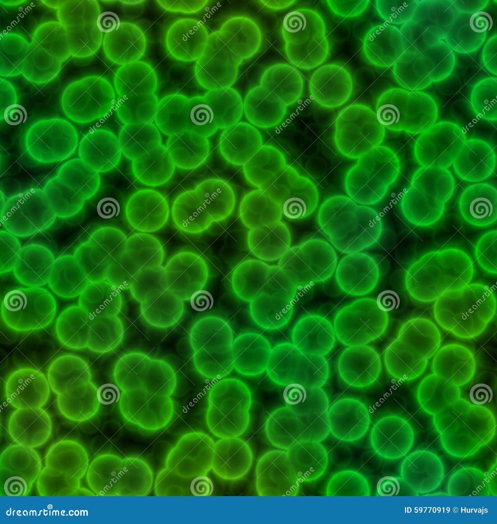 Abstract Bacteria Cells Seamless Texture Or Background Royalty-Free ...