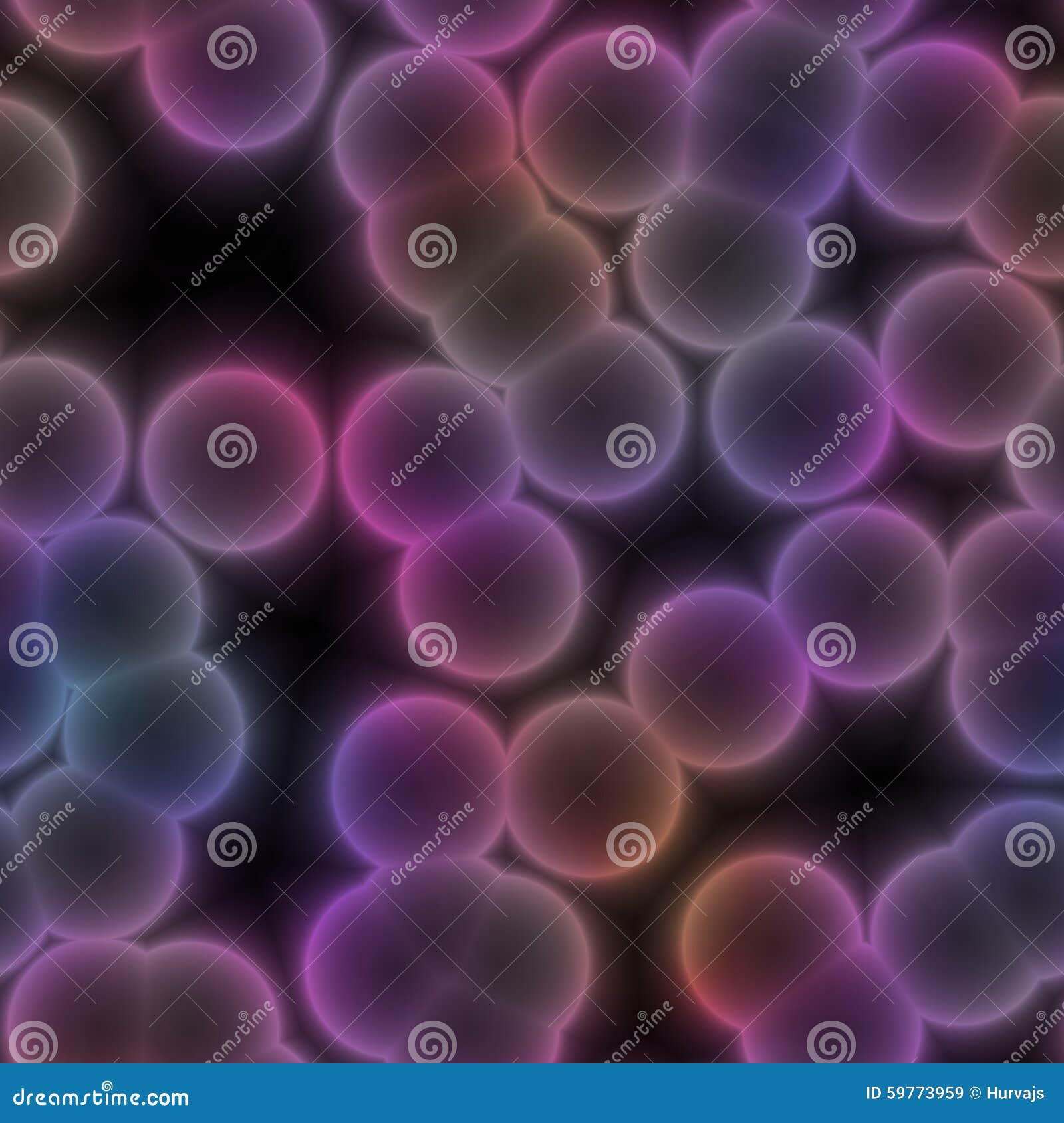 Abstract Bacteria Cells Seamless Texture or Background Stock ...