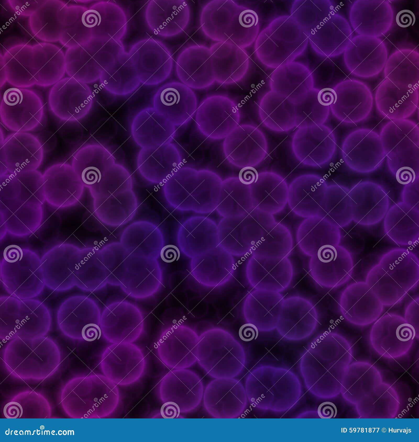 Abstract Bacteria Cells Seamless Texture Or Background Stock Image ...