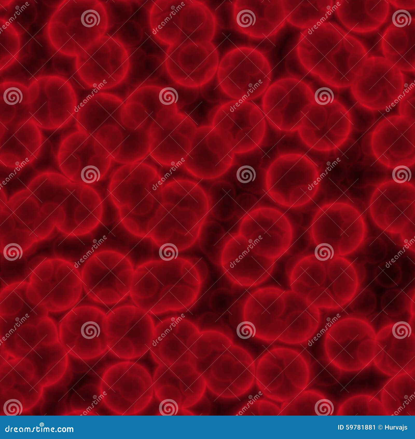 Abstract Bacteria Cells Seamless Texture or Background Stock Image ...