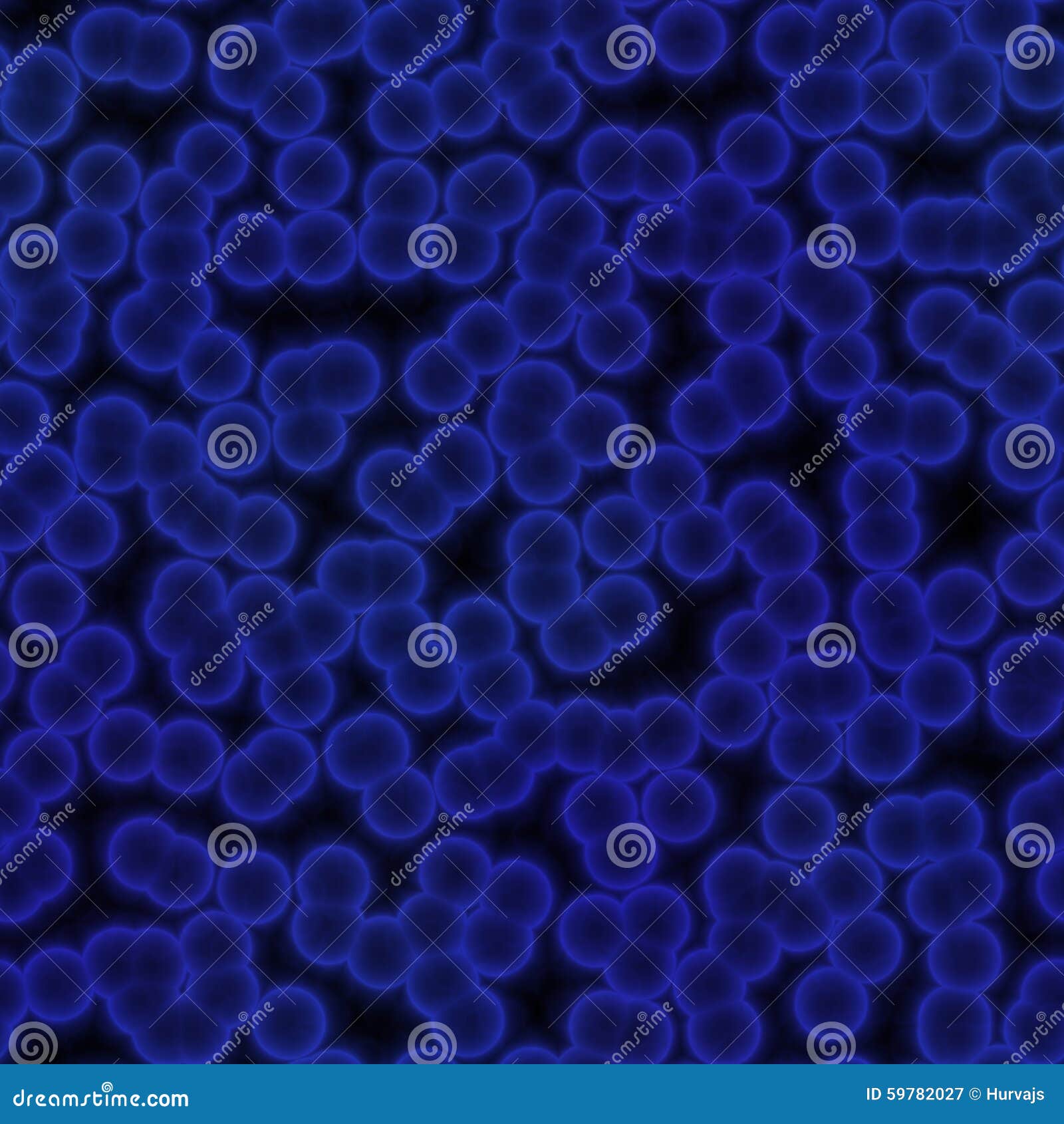 Abstract Bacteria Cells Seamless Texture or Background Stock Image ...