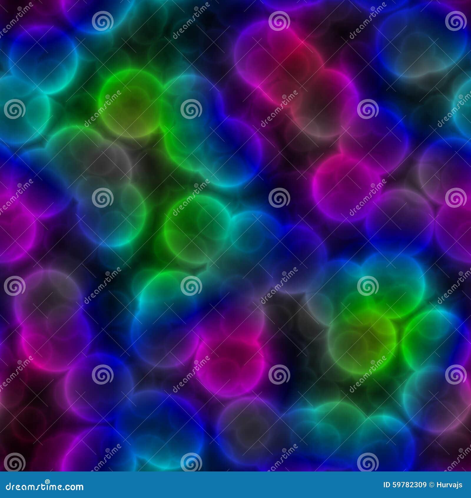 Abstract Bacteria Cells Seamless Texture or Background Stock Image ...