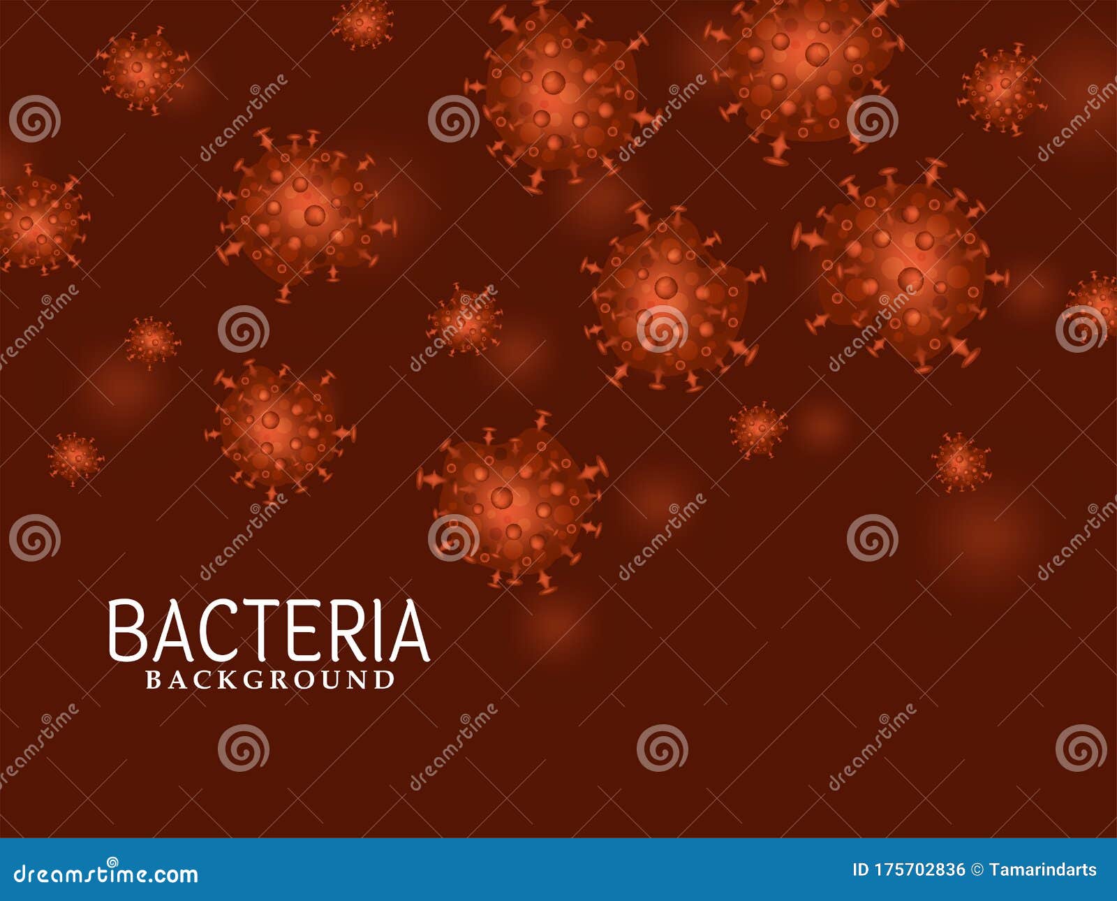 Abstract Bacteria Surface Background Stock Vector - Illustration of ...
