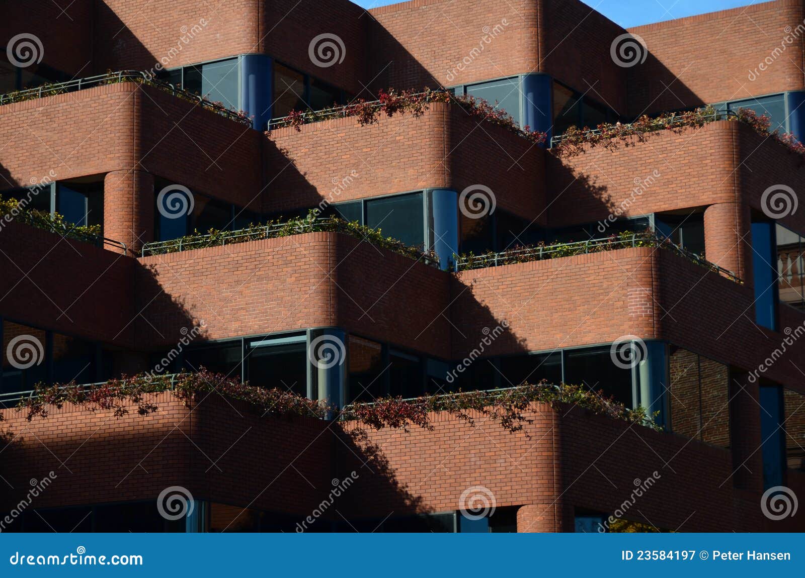 Abstract Balcony Pattern stock image. Image of architecture - 23584197