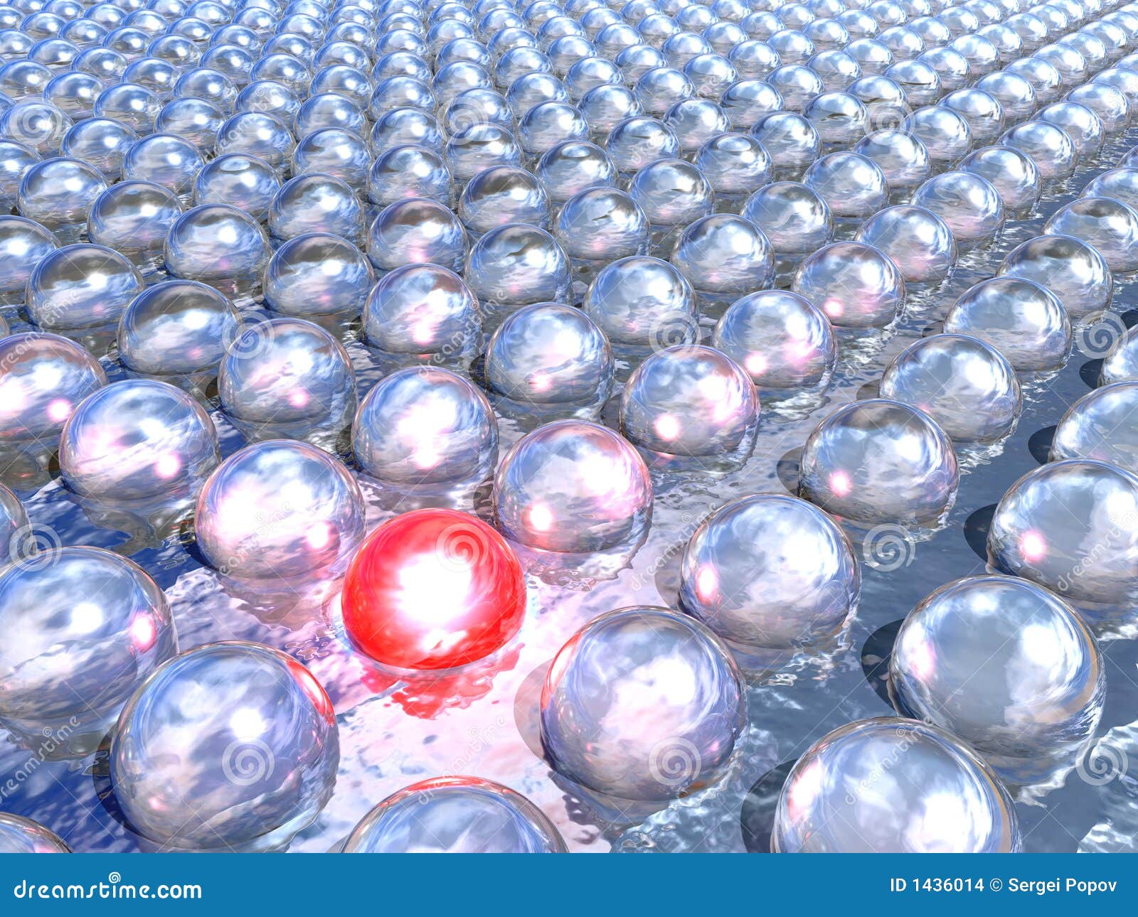 Abstract ball stock photo. Image of fantasy, metallic - 1436014