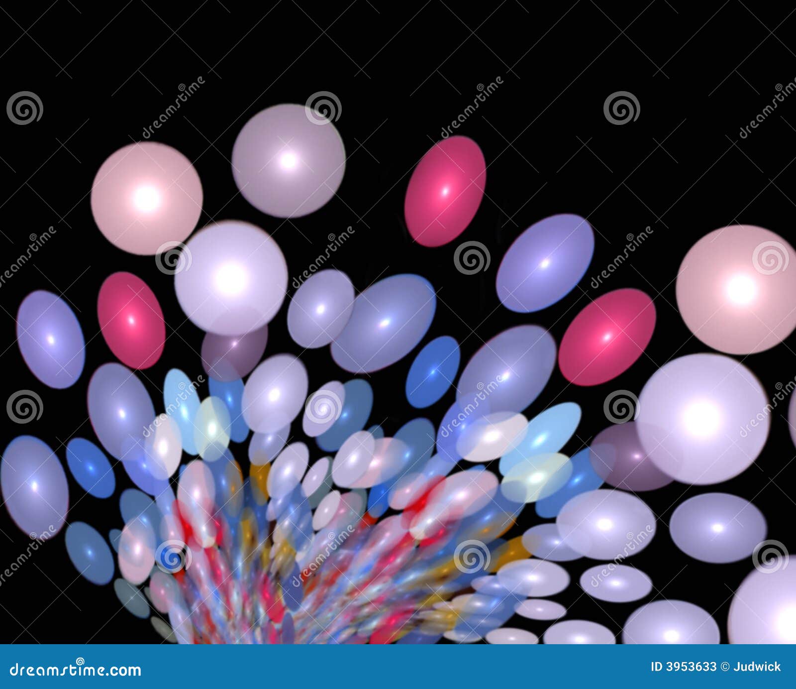 Abstract Balloons stock illustration. Illustration of celebration - 3953633