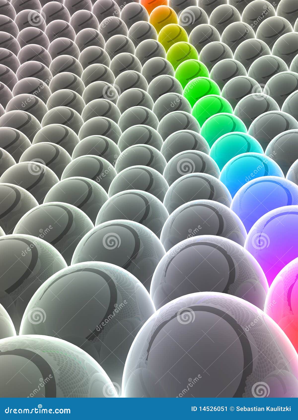 Abstract balls stock illustration. Illustration of leadership - 14526051