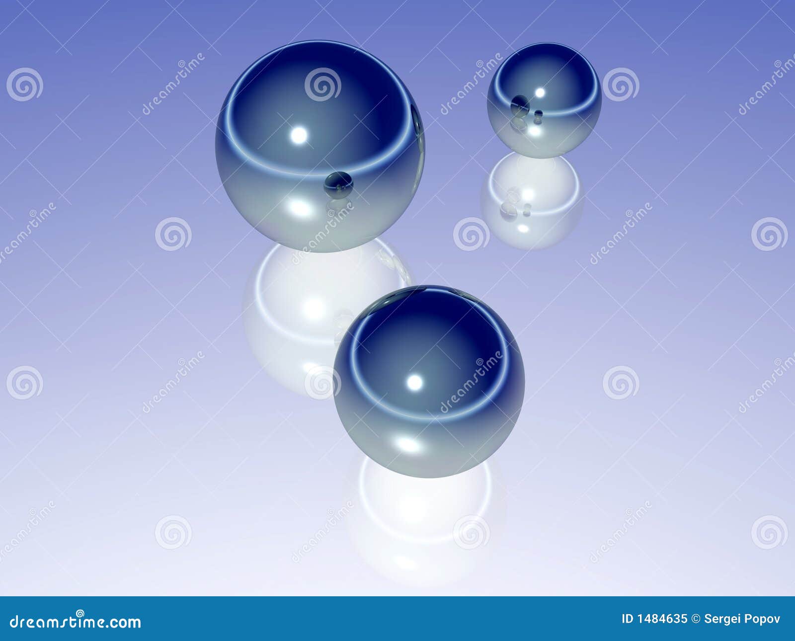 Abstract balls stock illustration. Illustration of molecule - 1484635