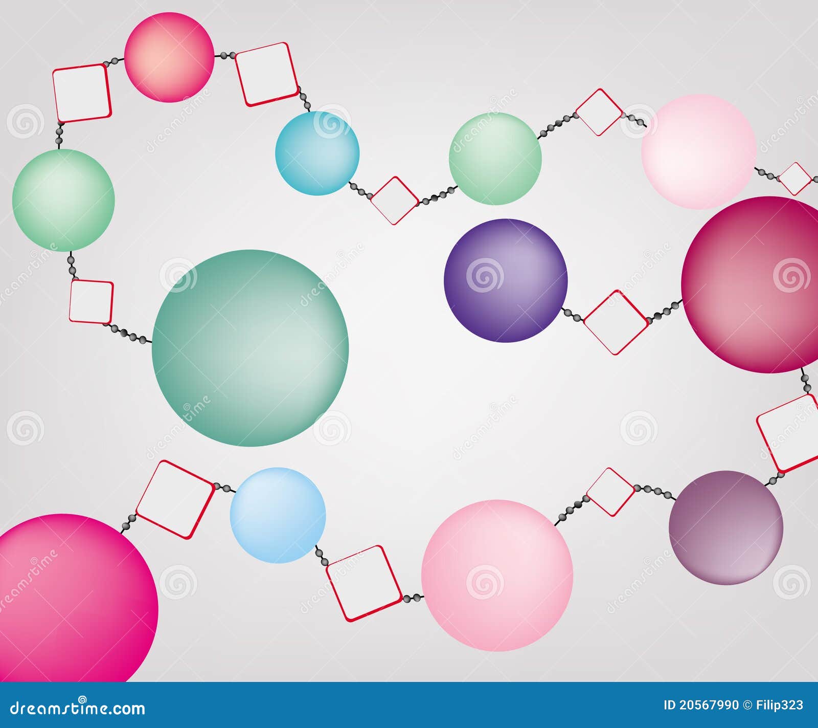 Abstract balls stock vector. Illustration of form, blue - 20567990