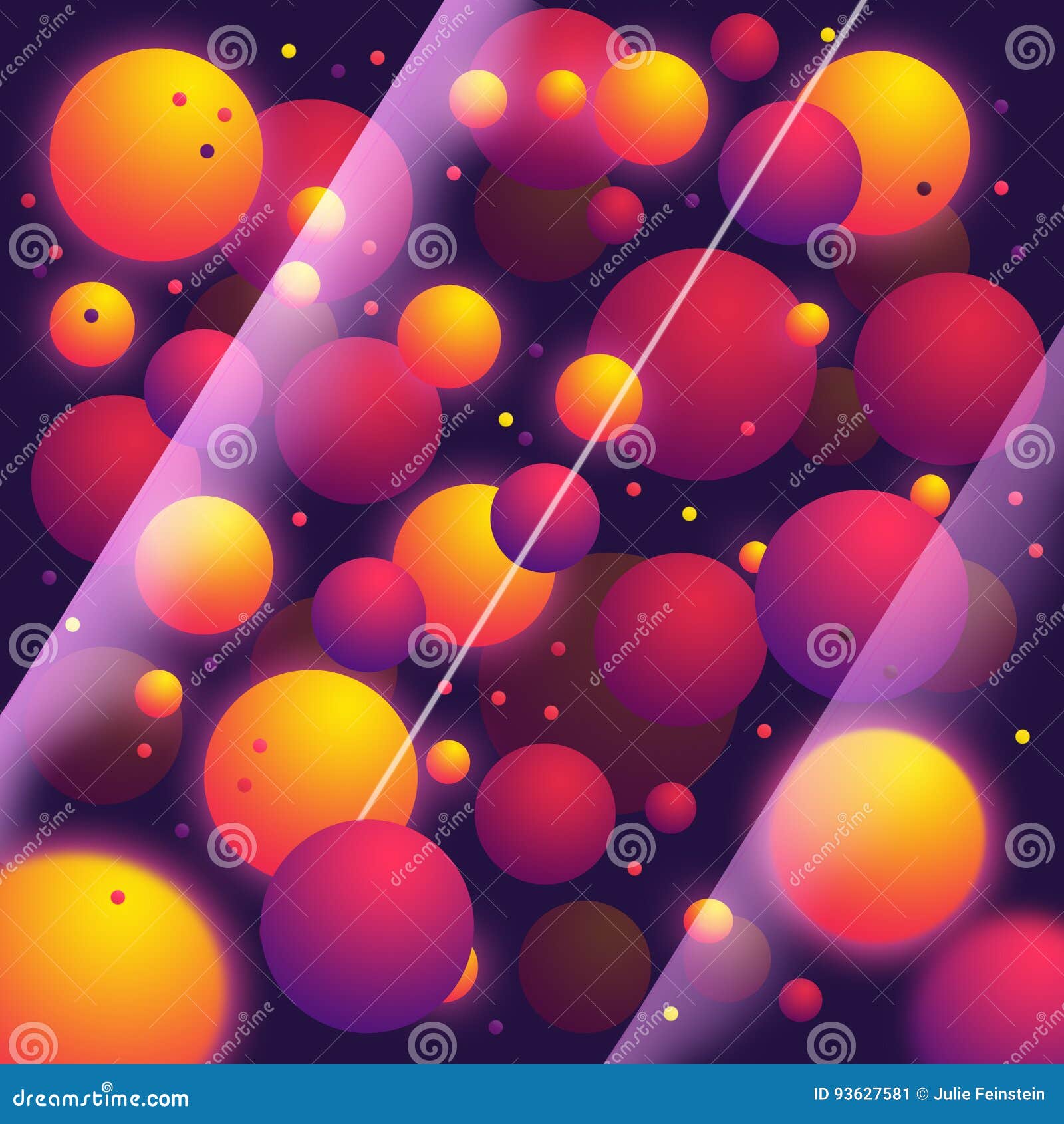 Abstract Balls stock illustration. Illustration of float - 93627581