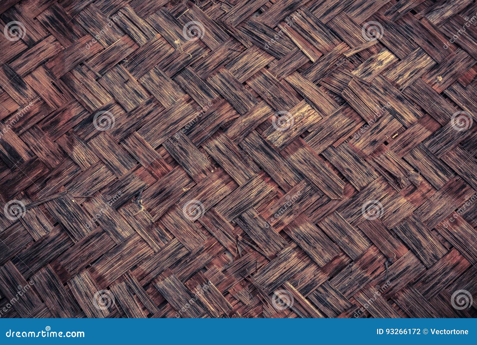 Abstract Bamboo Weaving Texture Background. Stock Photo - Image of ...