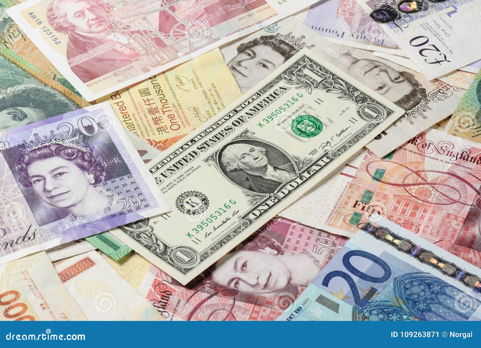 Abstract bank notes stock image. Image of closeup, money - 109263871