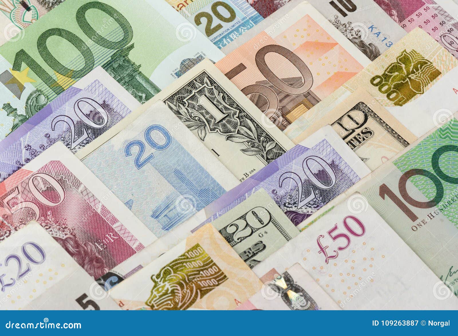 Abstract bank notes stock image. Image of money, finance - 109263887