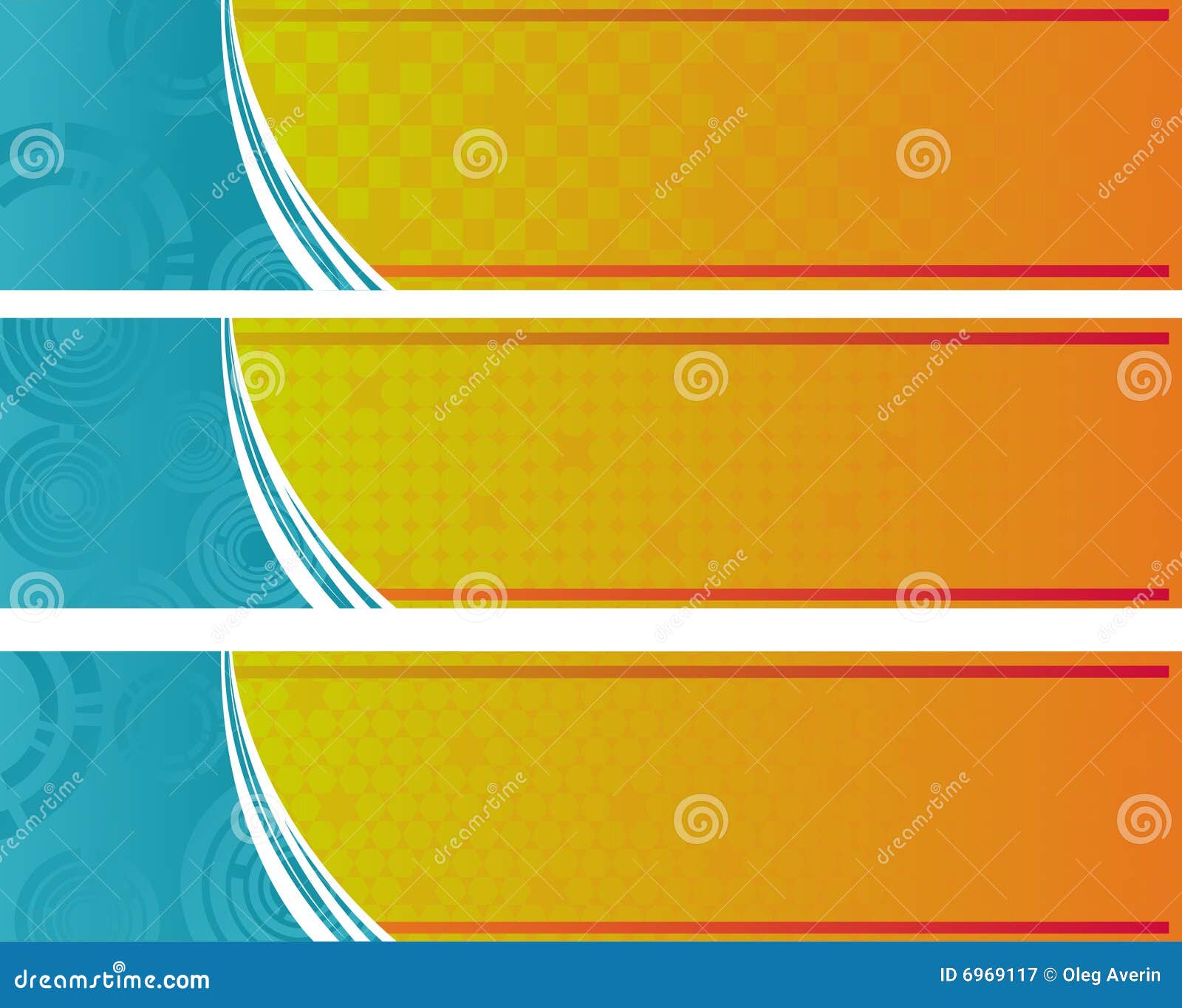 Abstract banner stock vector. Illustration of modern, pattern - 6969117