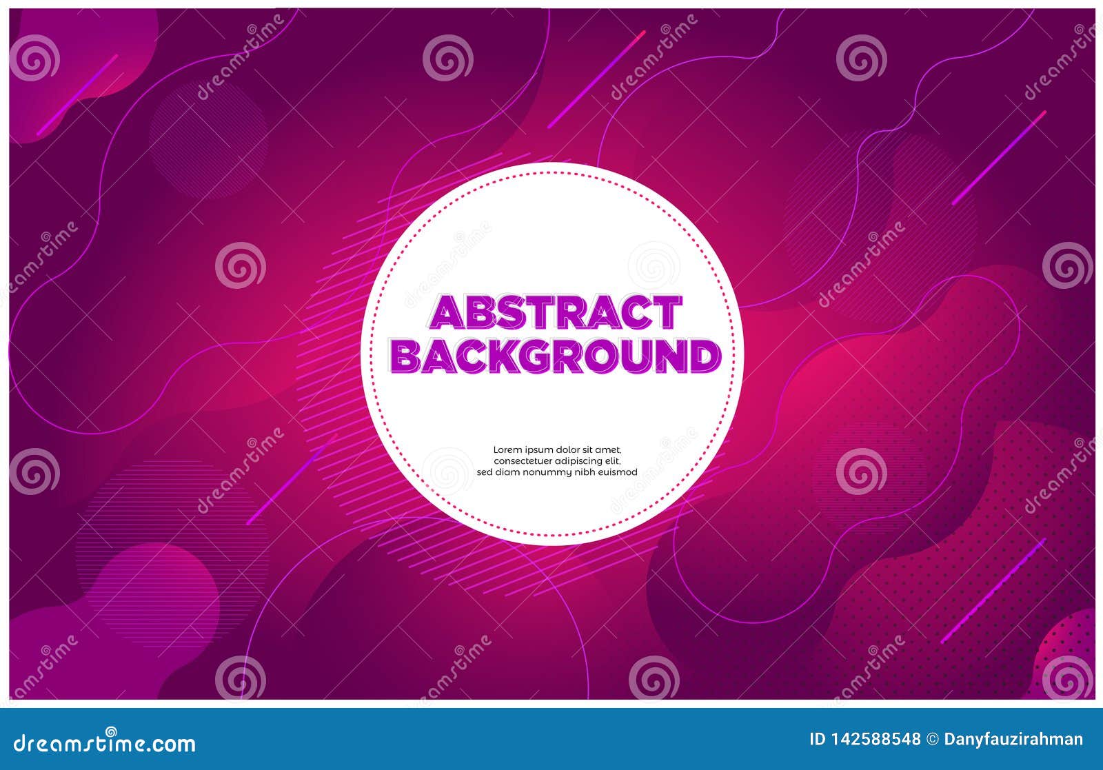 Abstract Banner Background Purple Magenta Stock Illustration ...