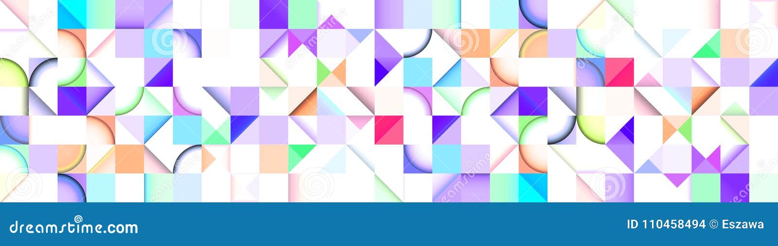 Abstract Banner, Bitmap, Computer Generated Stock Illustration ...