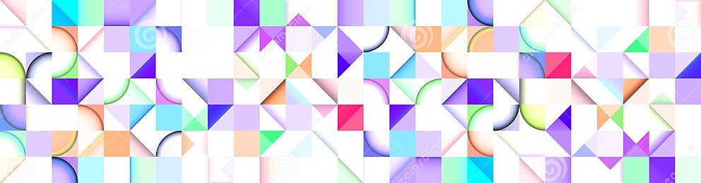 Abstract Banner, Bitmap, Computer Generated Stock Illustration ...