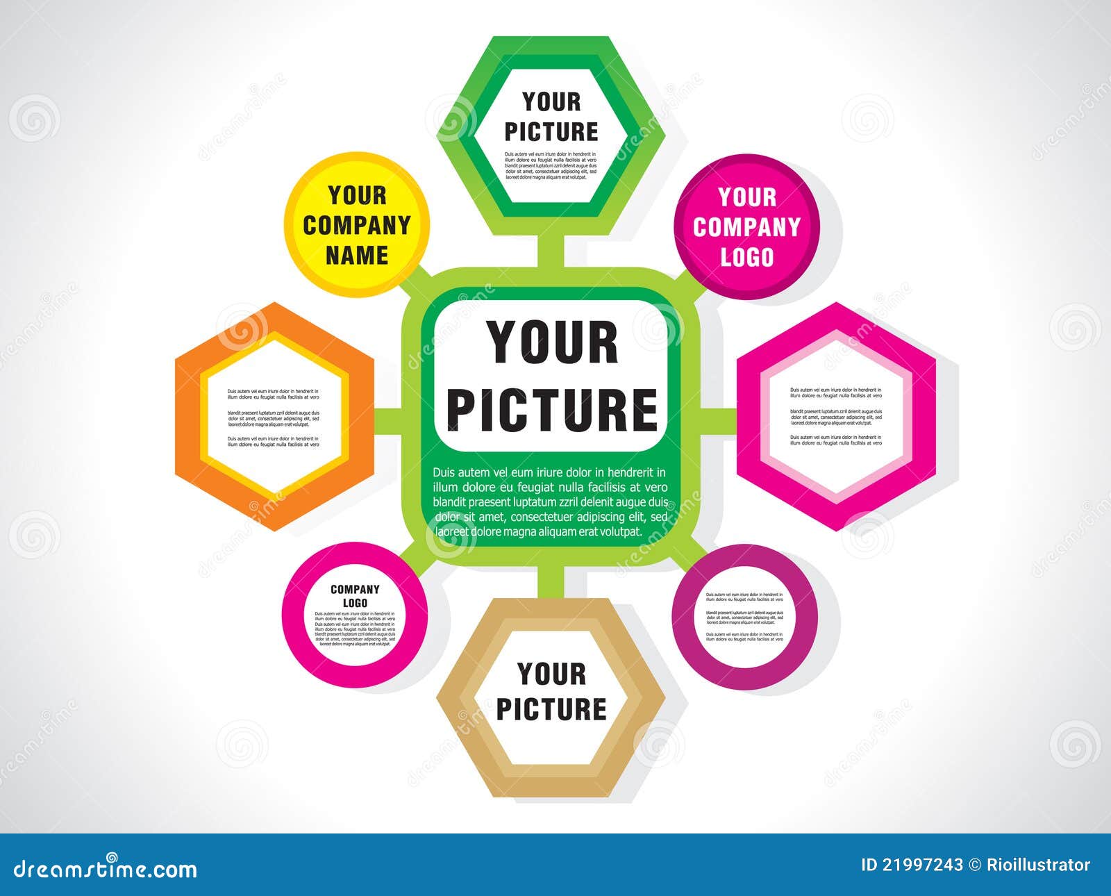 Abstract banner chart stock vector. Illustration of abstraction - 21997243