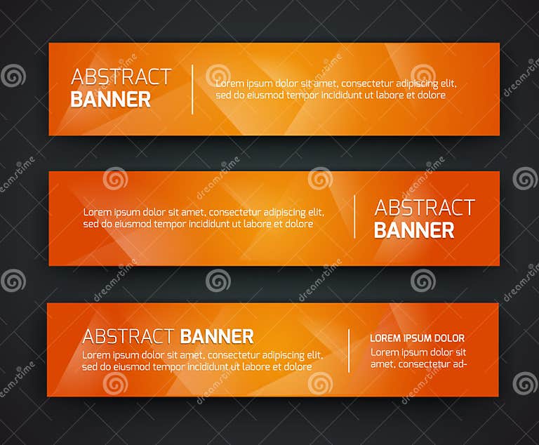 Abstract banner design stock vector. Illustration of design - 58764378