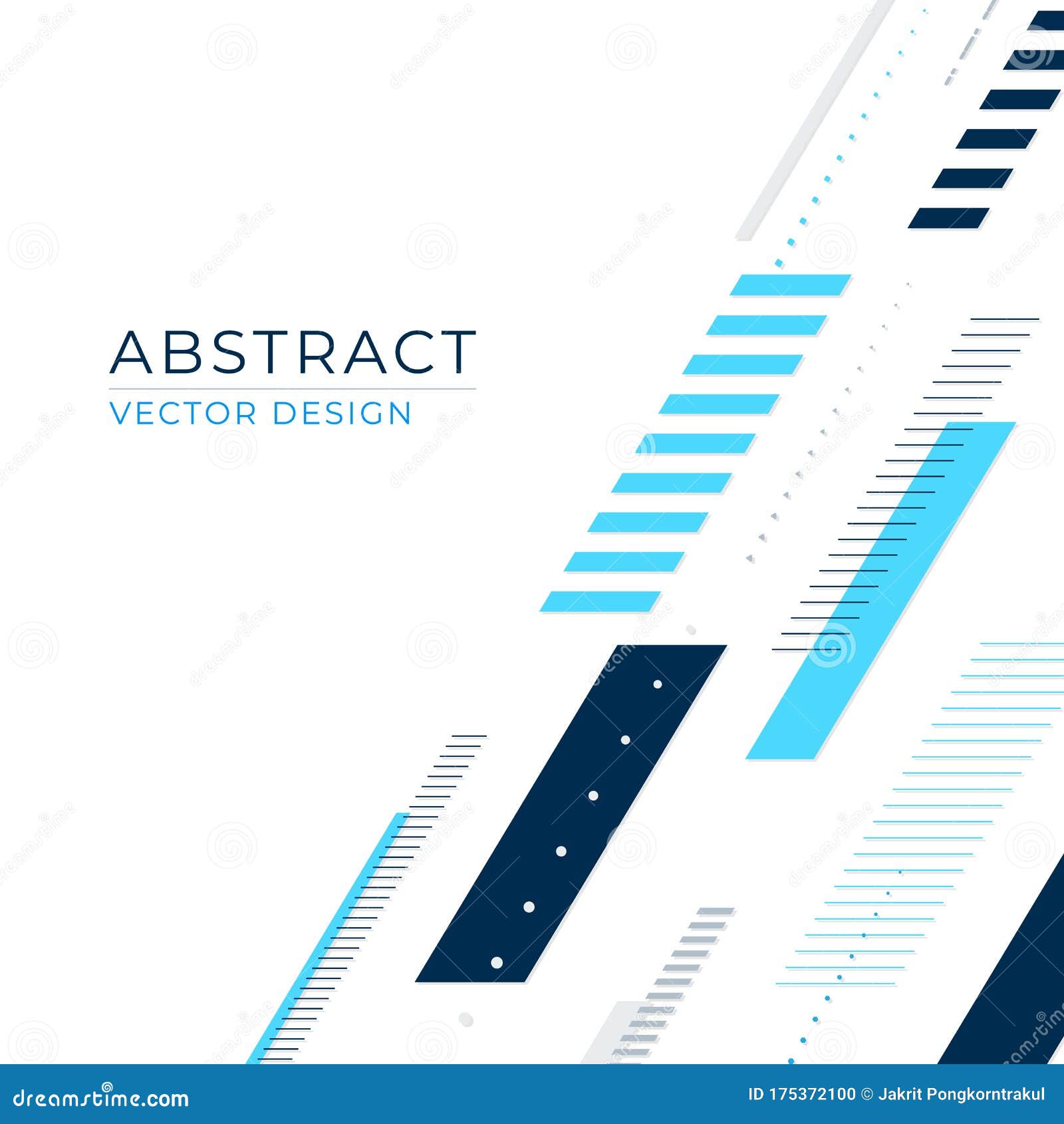 Abstract Banner Geometric Square Shape Design Halftone Line Style with ...