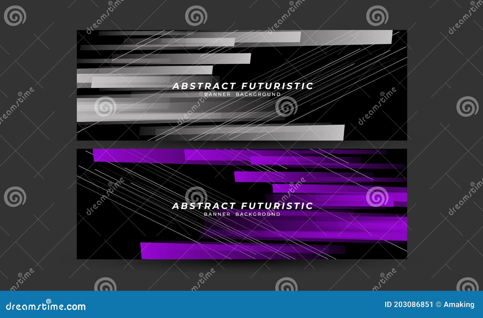 Abstract Banner Geometric Strip Pattern Background, Abstract Art ...