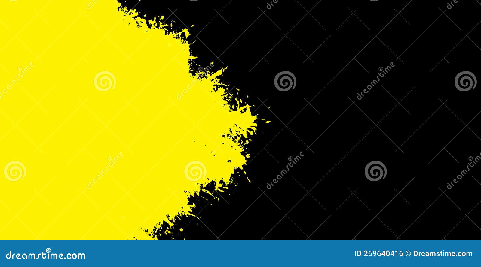 Abstract Banner with a Grunge Splatter Design 2504 Stock Vector ...