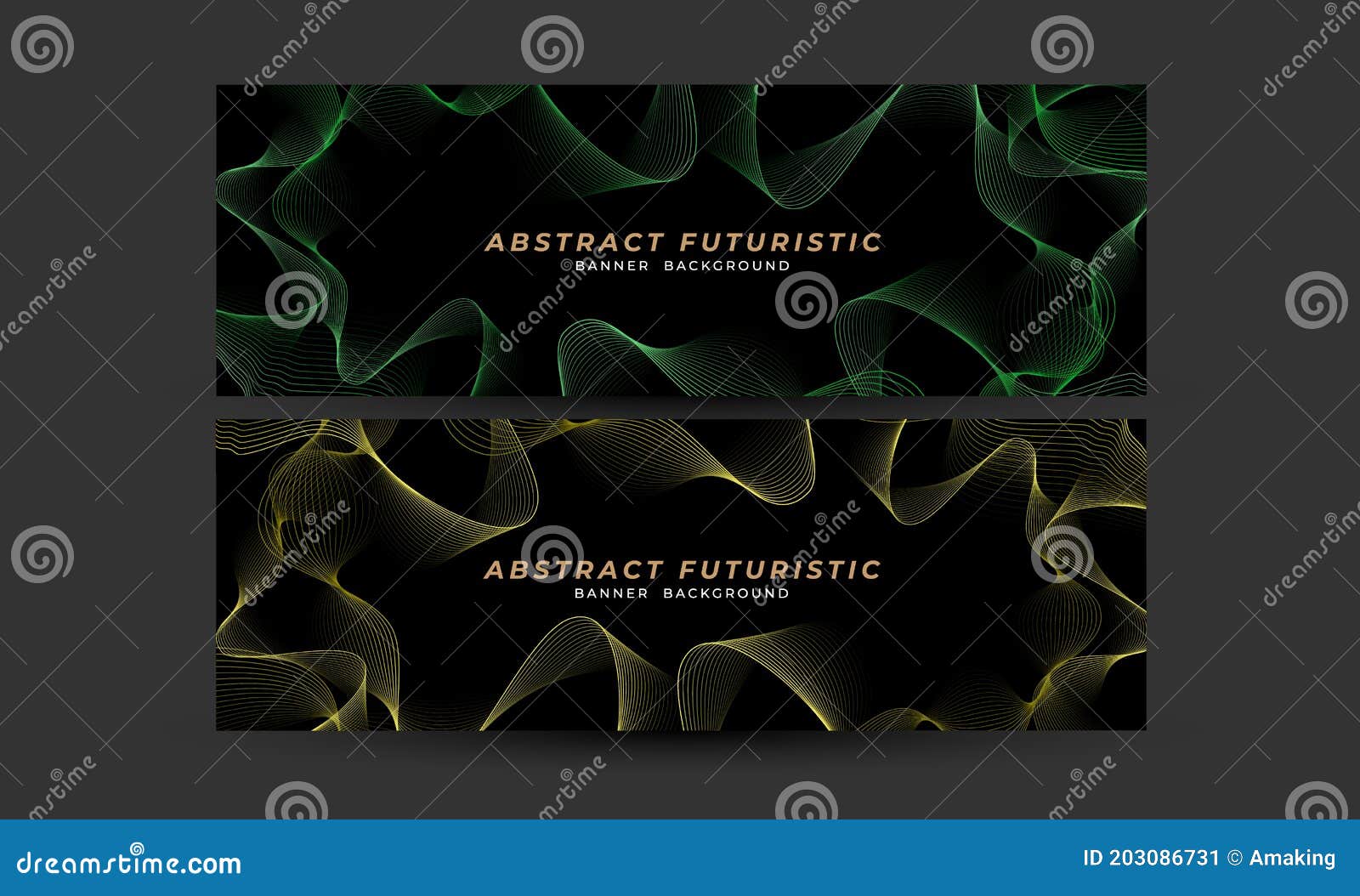 Abstract Banner Line Element Background. Abstract Art Wallpaper Stock ...