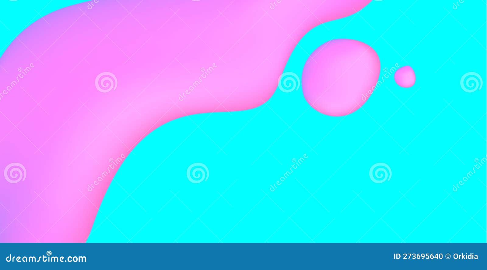 Abstract Banner in Pop Colors - Modern Design Stock Illustration ...