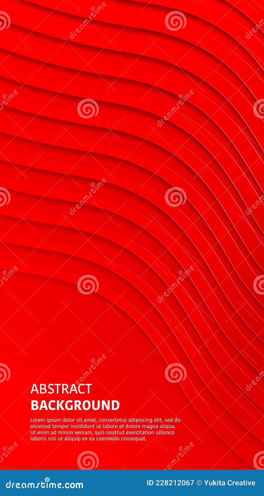 Abstract Banner Red Background Vector Stock Vector - Illustration of ...