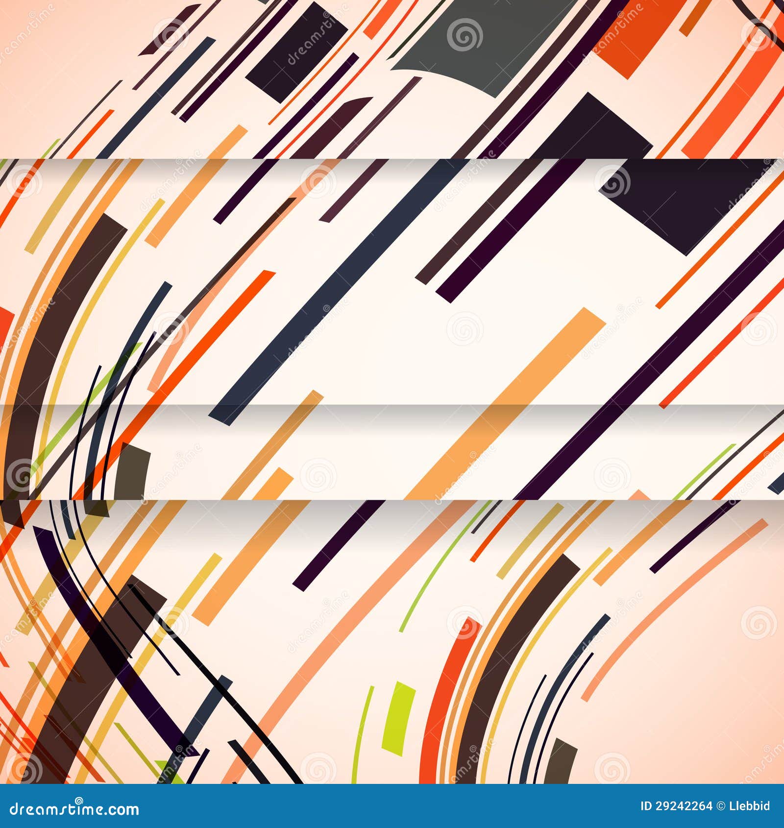 Abstract Banner for Your Design. Stock Vector - Illustration of design ...