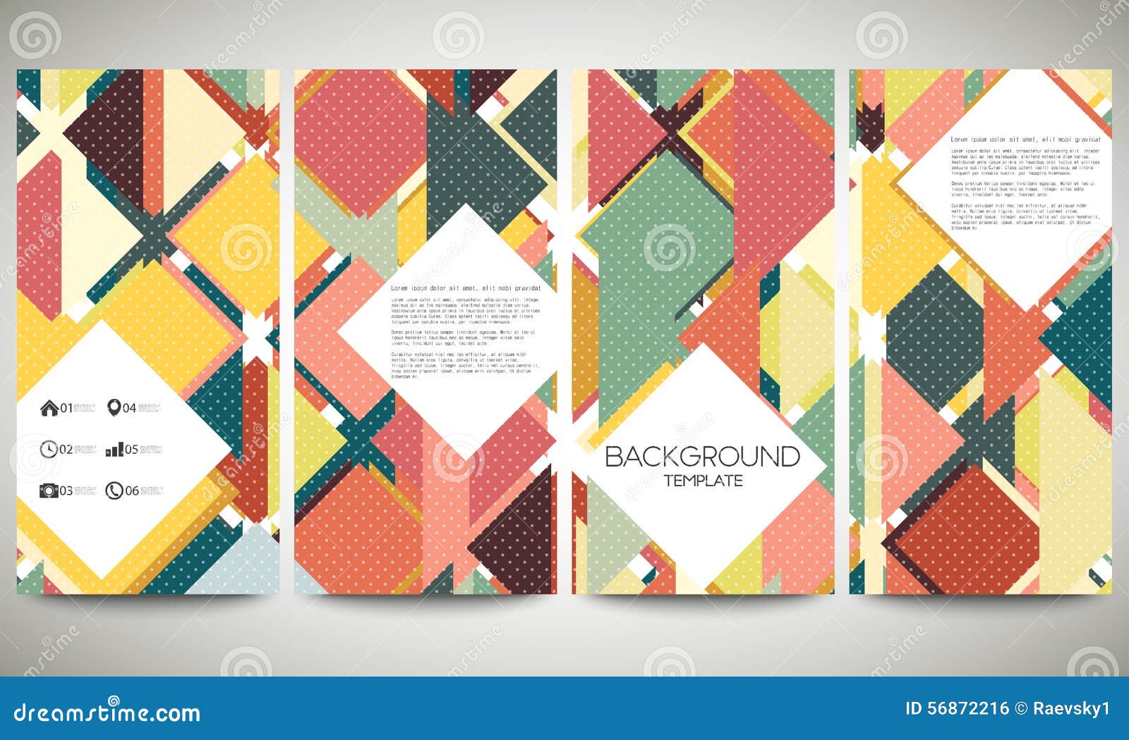 Abstract Banners Collection, Flyer Layouts Stock Vector - Illustration ...
