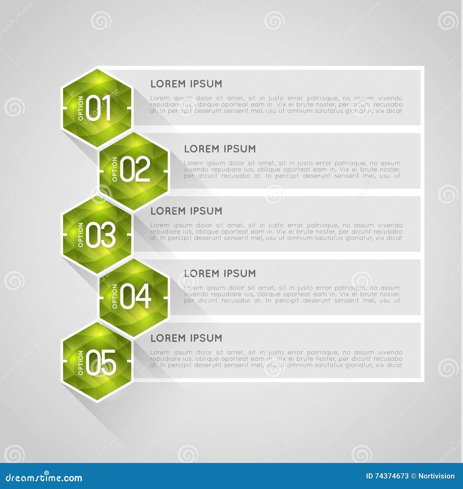 Abstract Banners with Crystals Stock Vector - Illustration of flat ...