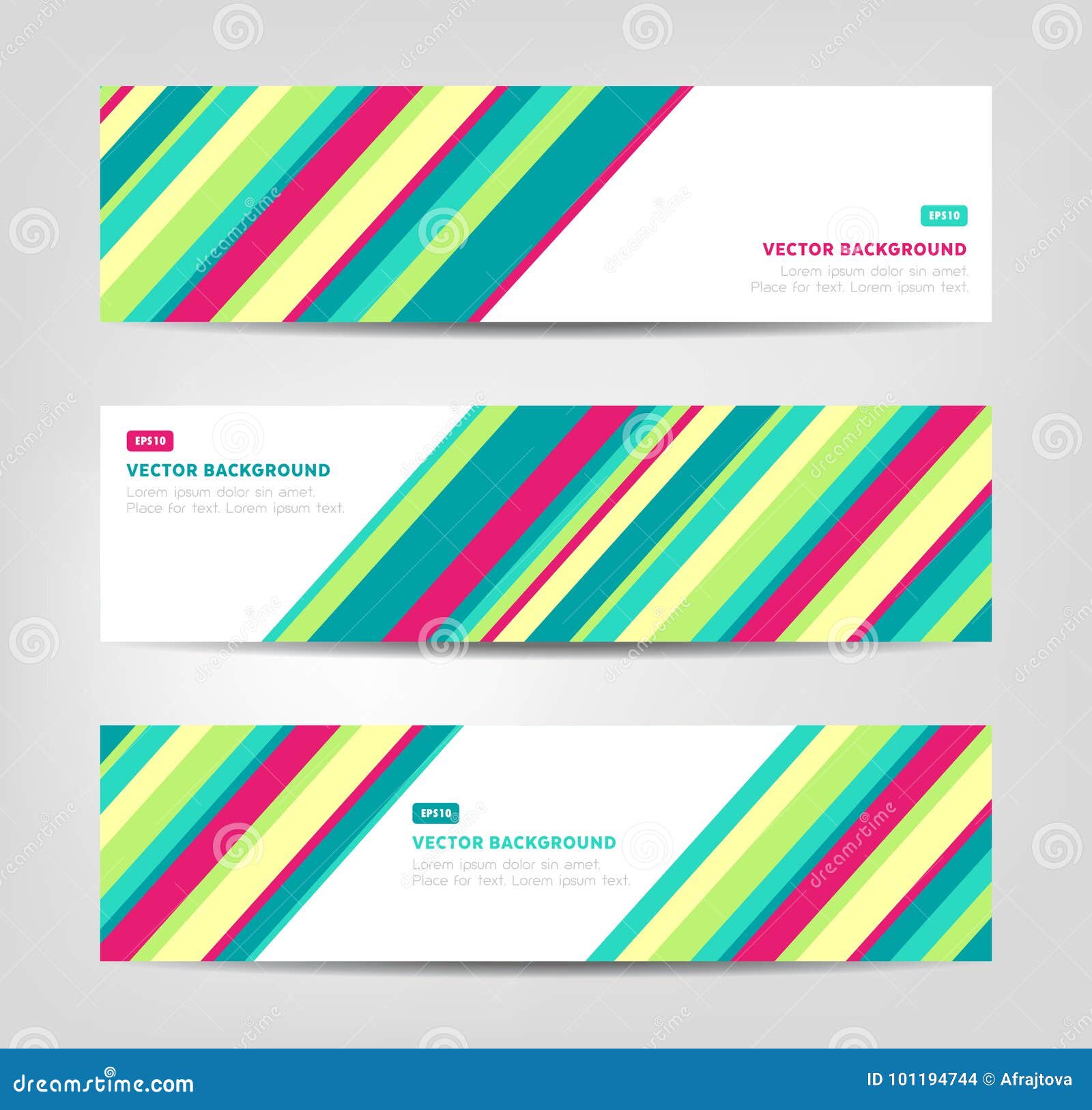 Abstract Banners - Stripes stock vector. Illustration of grid - 101194744