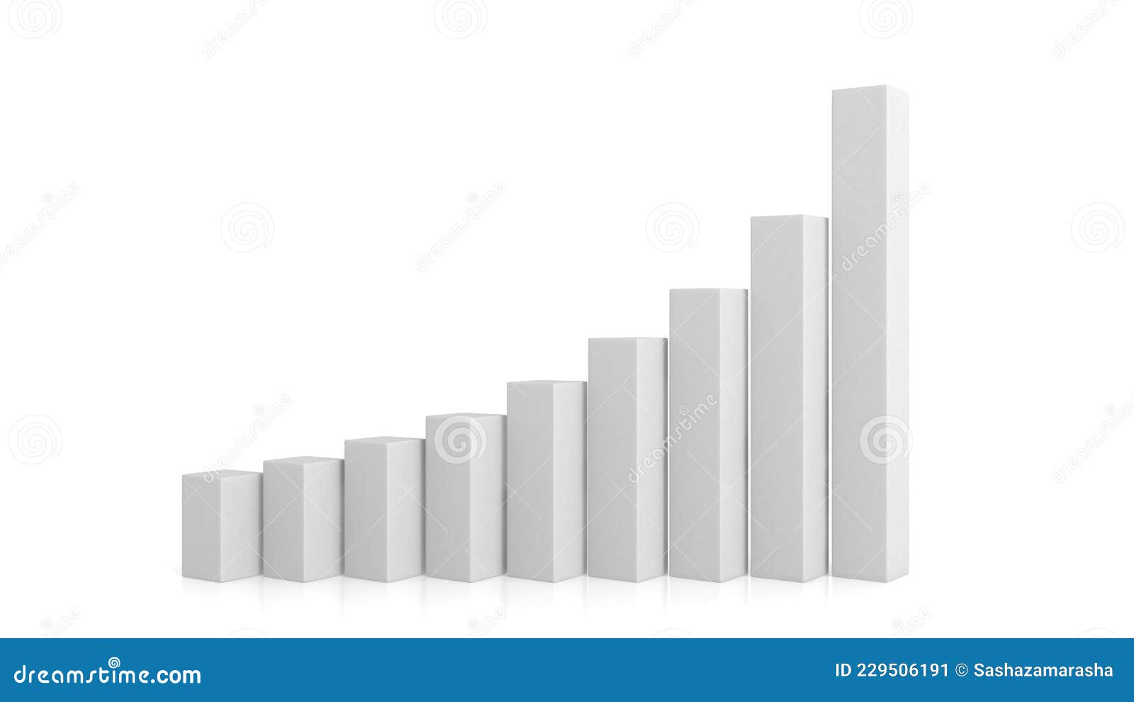 Abstract Bar Chart. Infographics Design Template Stock Illustration ...