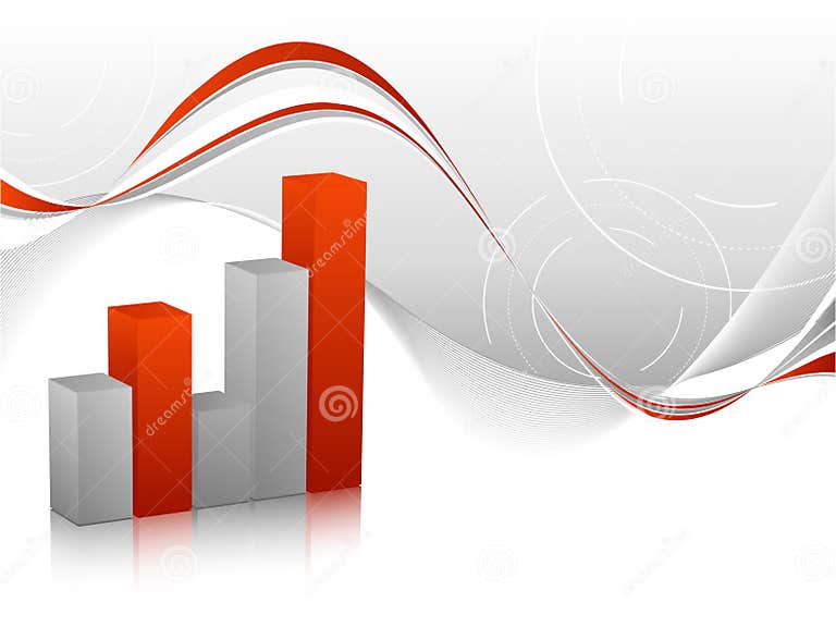 Abstract bar graphs stock vector. Illustration of colorful - 10871754