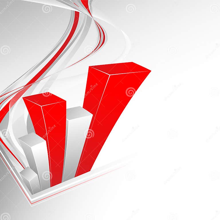 Abstract bar graphs stock vector. Illustration of colorful - 11047619