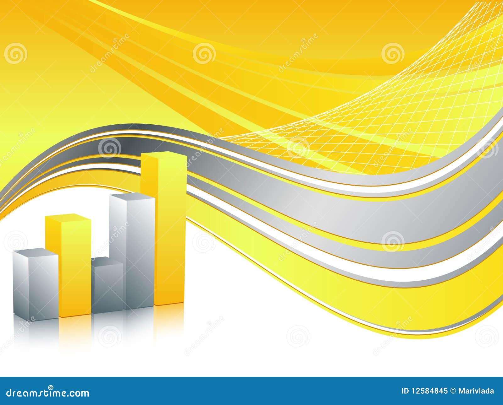 Abstract bar graphs stock vector. Illustration of company - 12584845