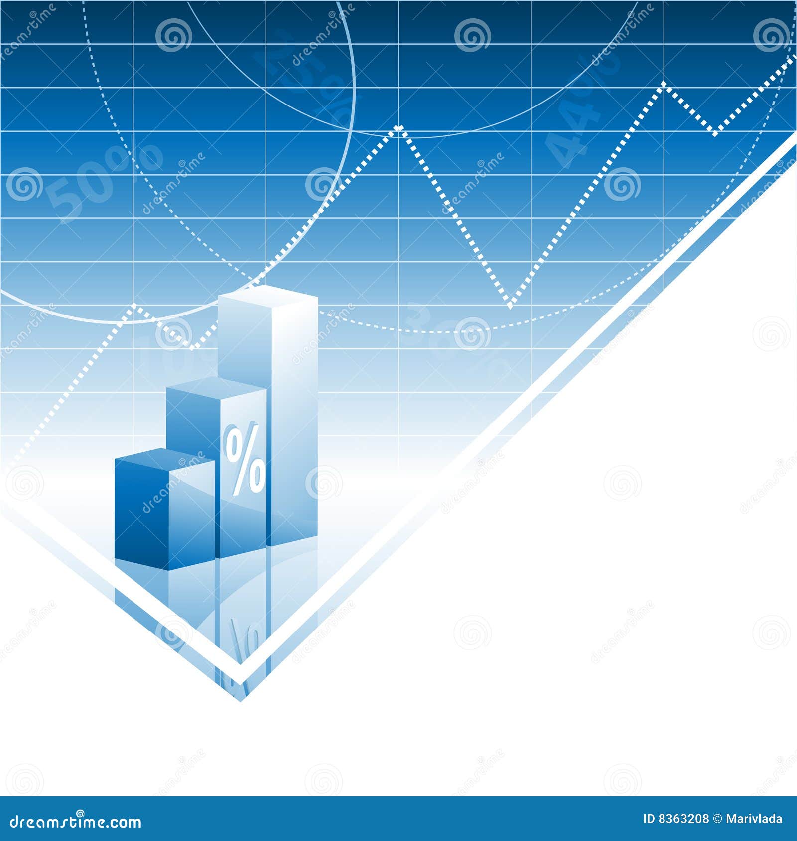 Abstract bar graphs stock vector. Illustration of information - 8363208
