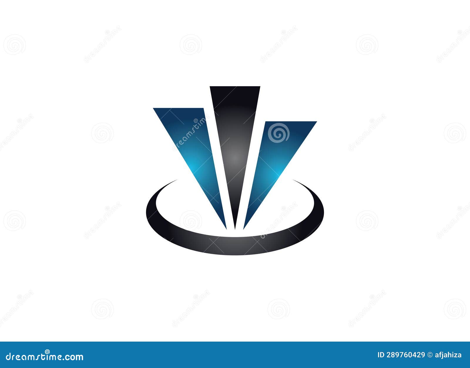 Abstract Bar 2 Logo Template Stock Illustration - Illustration of ...