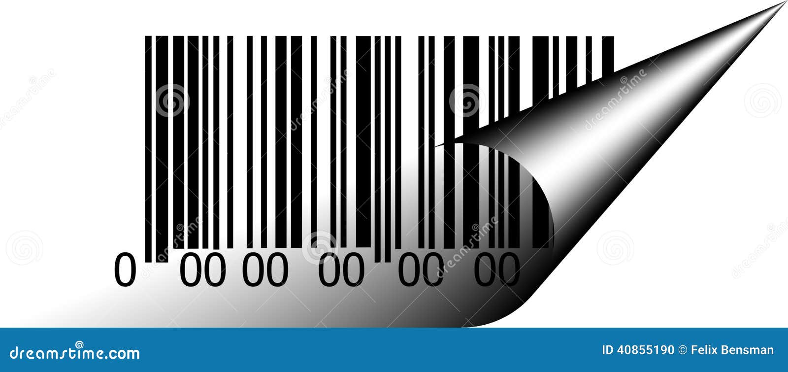 Abstract Barcode Security Pattern Background Stock Illustration ...