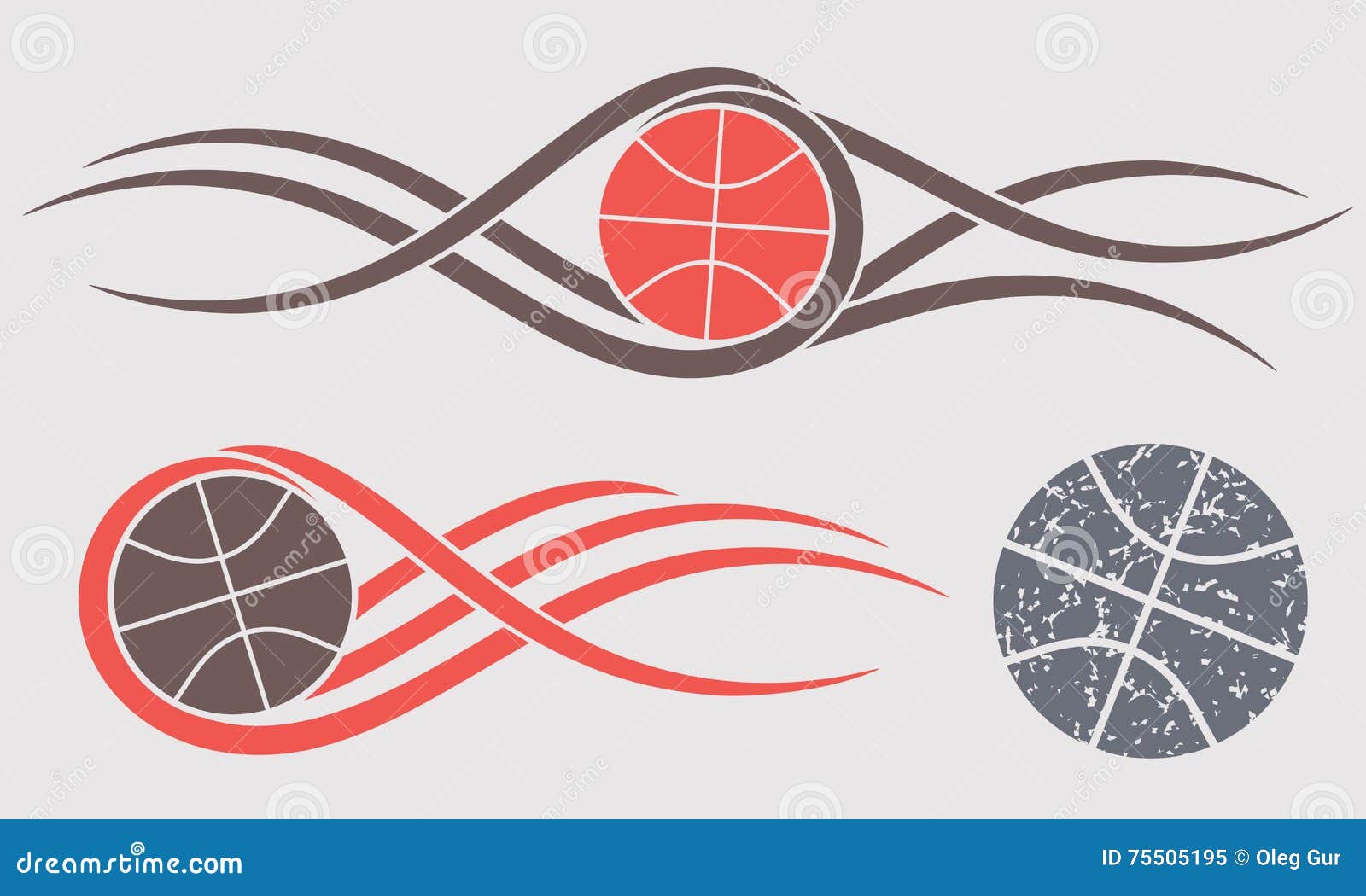 Abstract Basketball stock vector. Illustration of element - 75505195