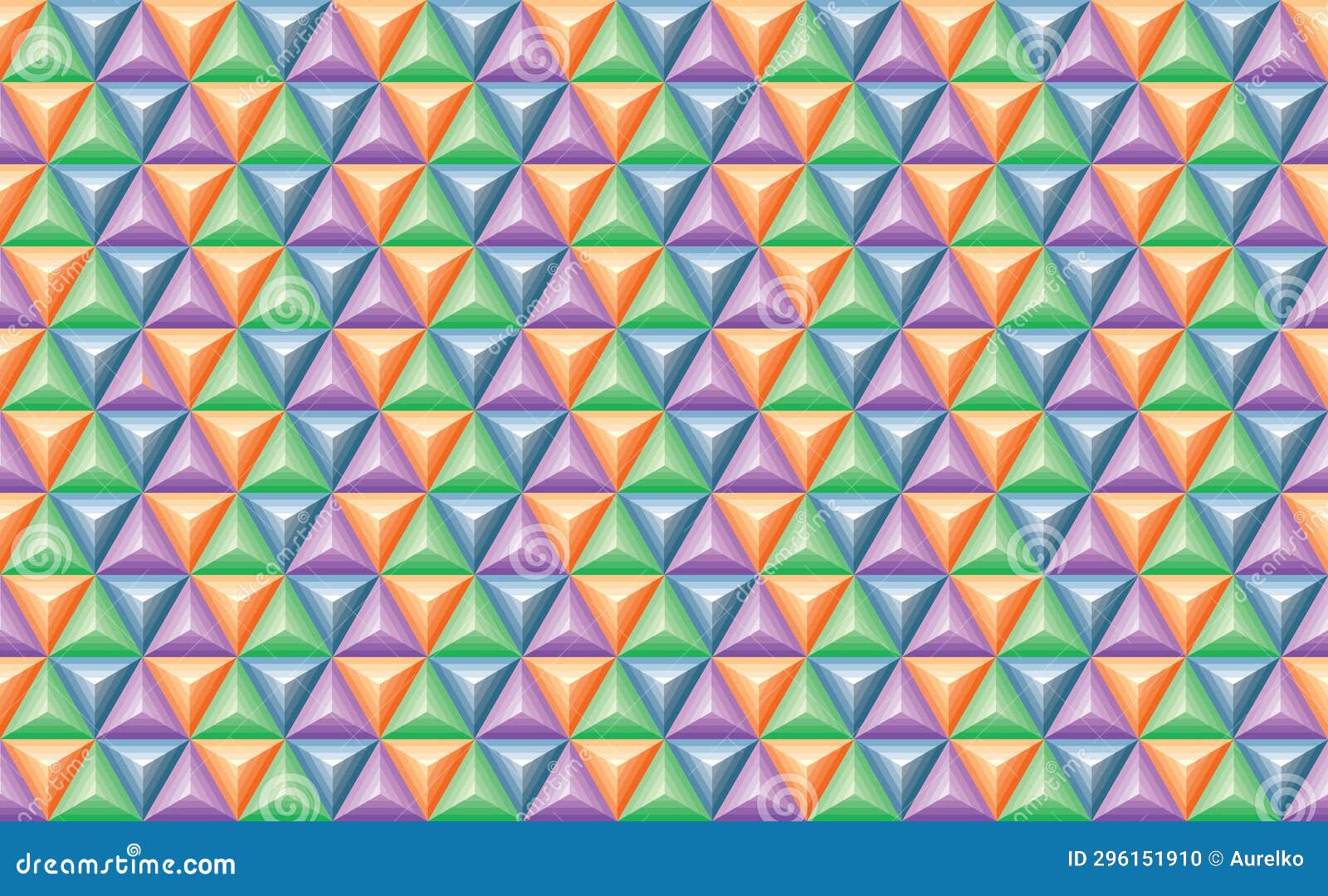 Embos triangle colors stock illustration. Illustration of colorful ...