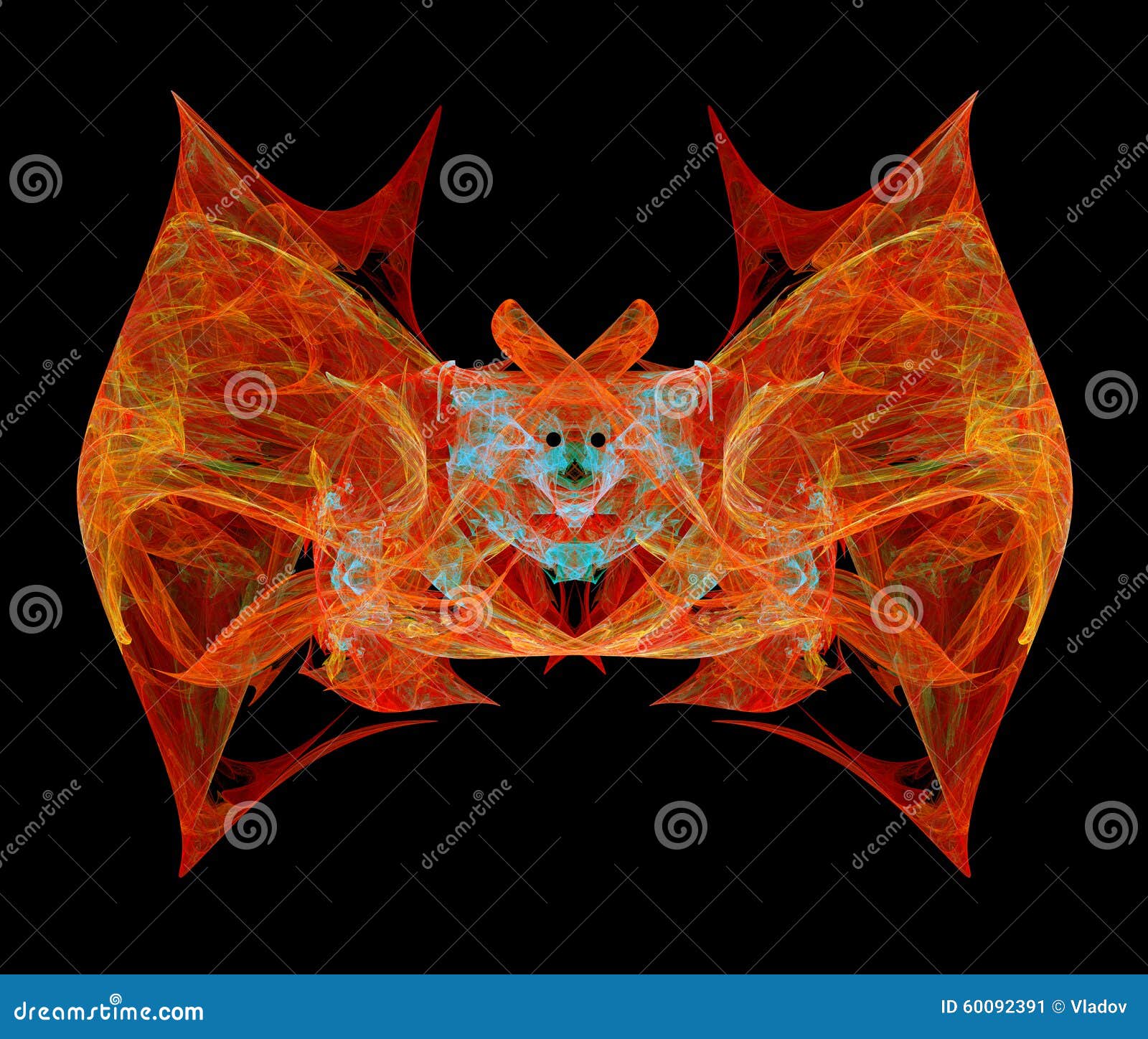 Abstract bat stock illustration. Illustration of black - 60092391