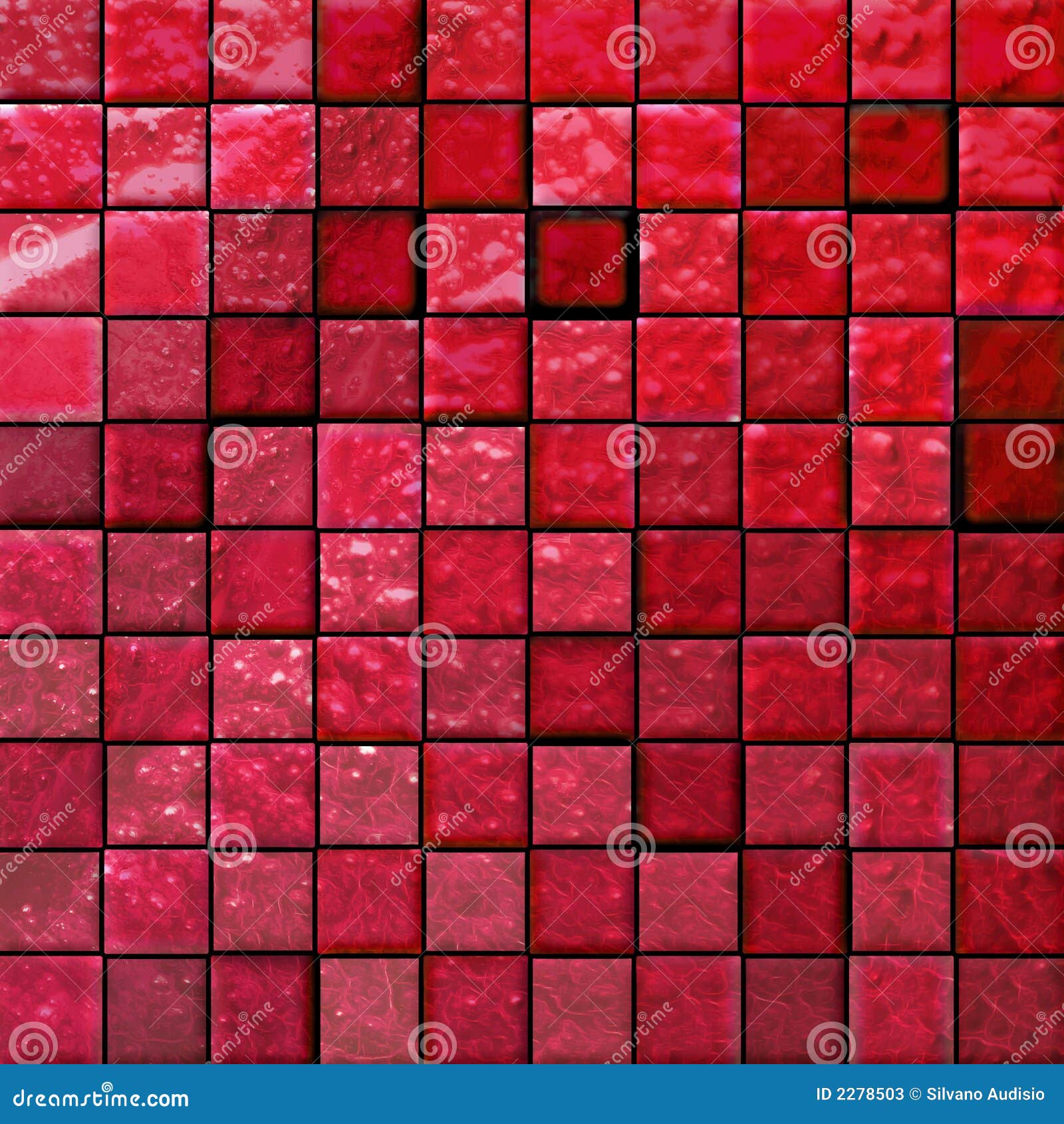 Abstract Bathroom S Tiles Red Stock Illustration - Illustration of ...