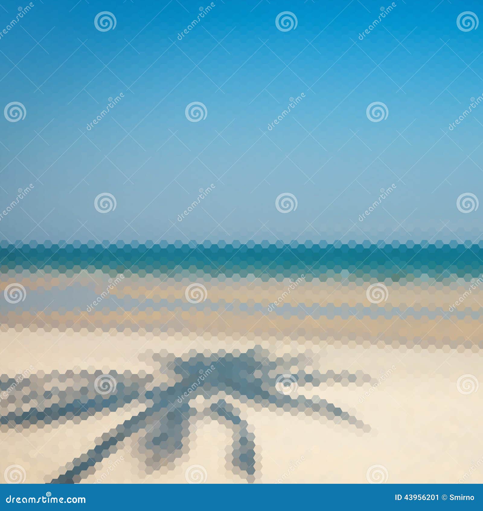 Abstract Beach Triangular Pattern Stock Vector - Illustration of effect ...