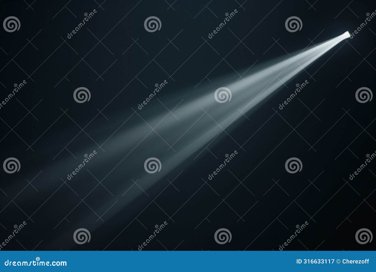 Abstract Beam of Light on Dark Background Stock Image - Image of ...