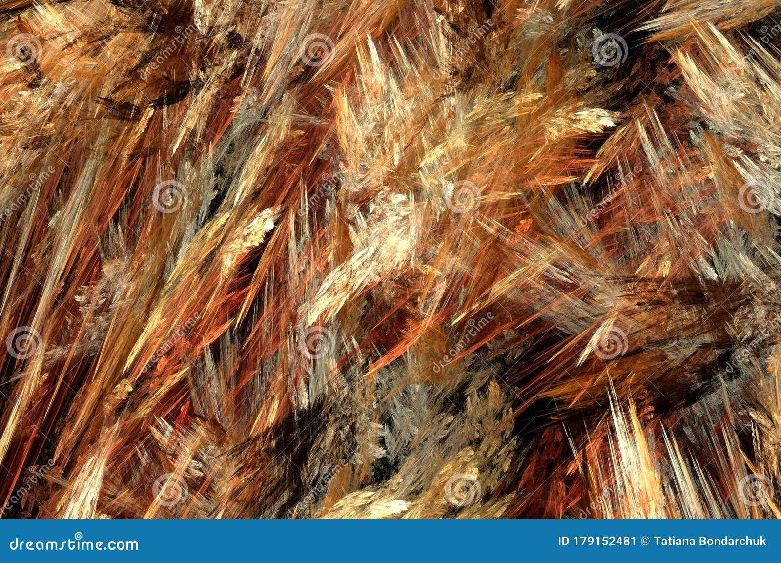 Abstract Beautiful Background of Crystal and Stone. Fractal Pattern for ...