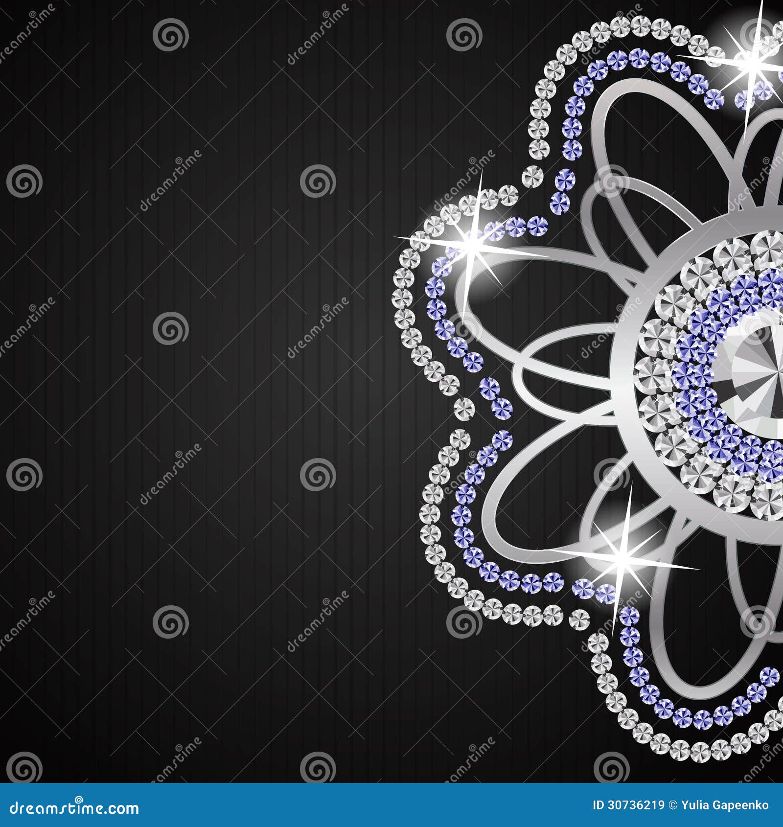 Abstract Beautiful Black Diamond Background Vector Stock Vector ...