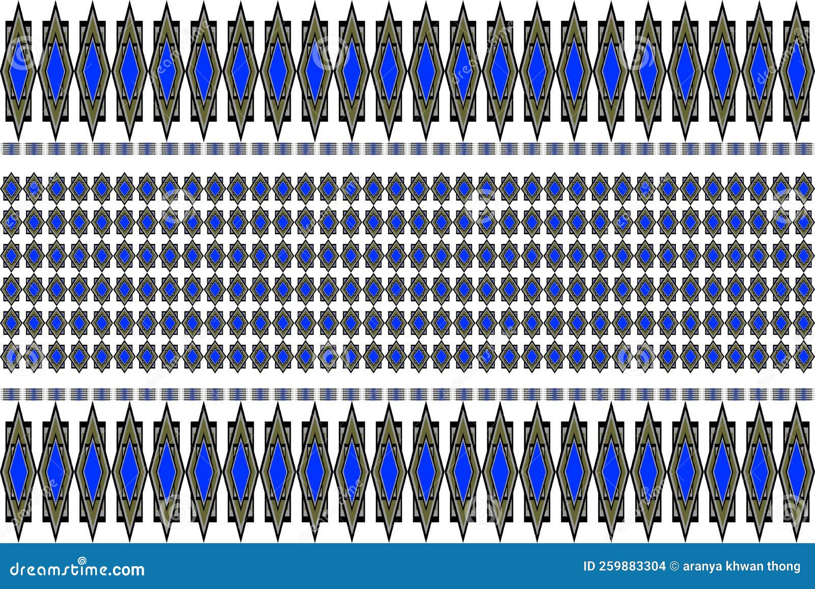 Abstract Beautiful Blue Fabric Pattern with White Background, Blue ...